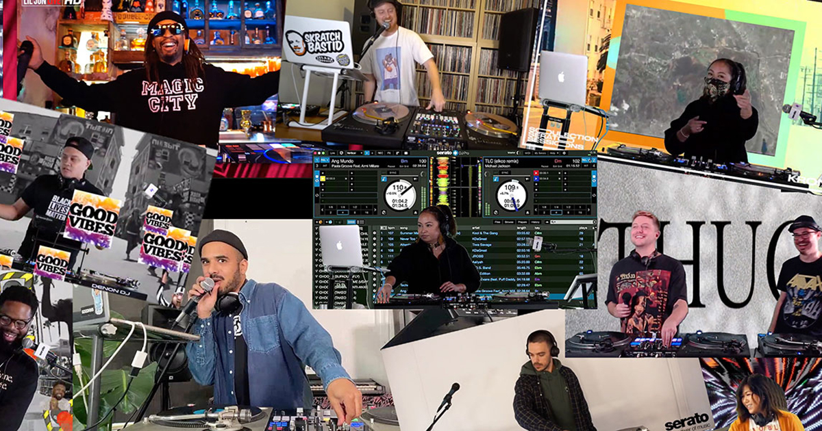 Live stream with Serato DJ