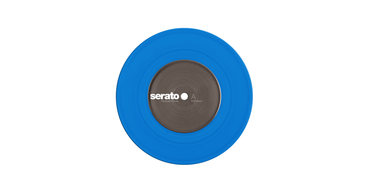 7" Serato Standard Colors - BLUE (Pair) | serato.com | Vinyl & Merch