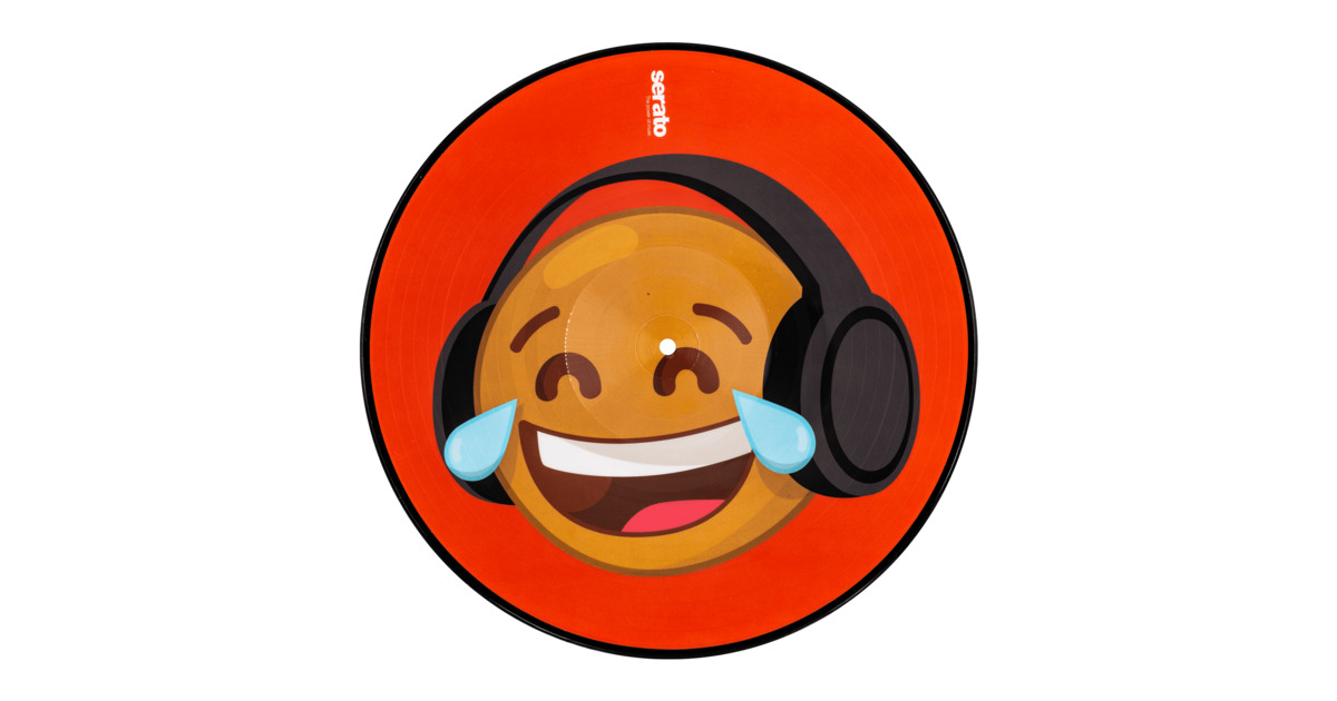 12" Emoji Series #4 Thinking/Crying (Pair) | serato.com | Vinyl & Merch